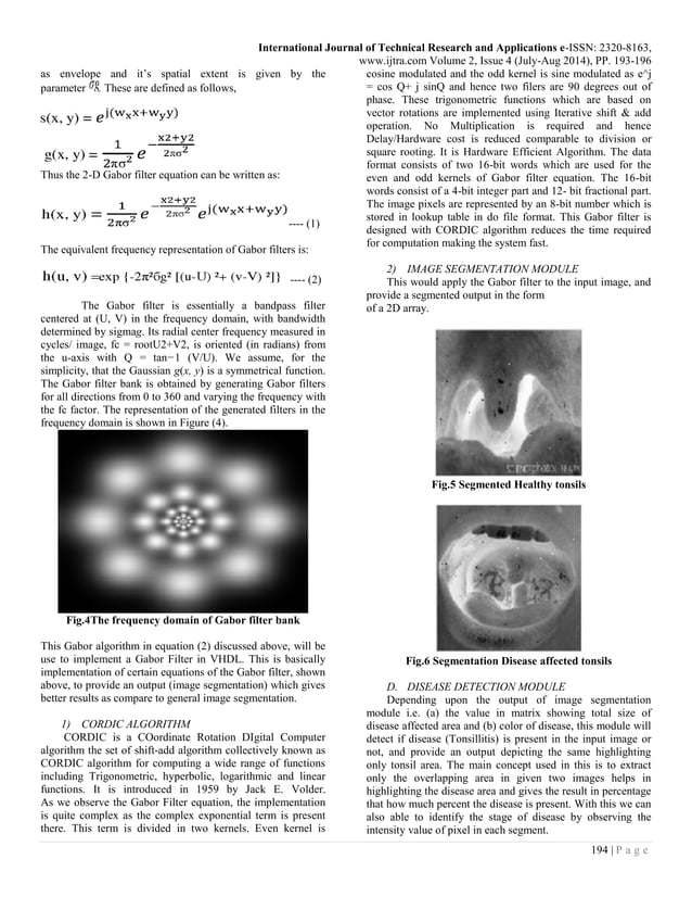 MEDICAL IMAGE SEGMENTATION FOR DISEASE DETECTION USING DIGITAL FILTER | PDF