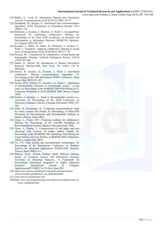 AN EFFECTIVE FRAMEWORK FOR GENERATING RECOMMENDATIONS | PDF