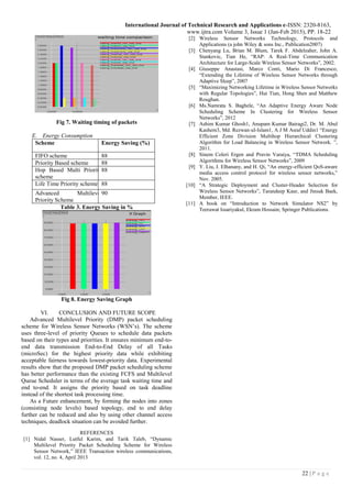 DESIGN AND IMPLEMENTATION OF ADVANCED MULTILEVEL PRIORITY PACKET SCHEDULING SCHEME | PDF