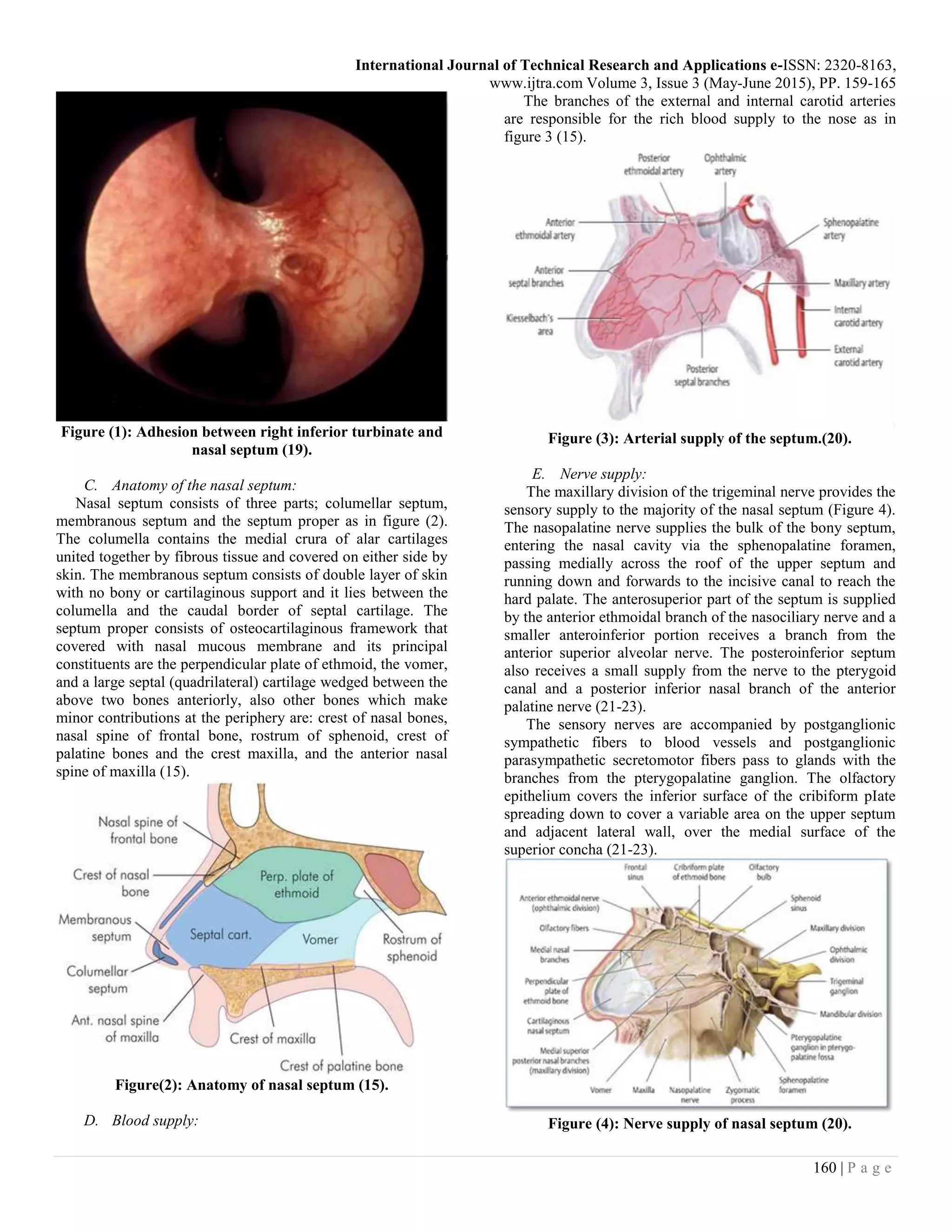 TRANS-SEPTAL SUTURE METHOD VERSUS INTRANASAL SILICONE SPLINT IN ...