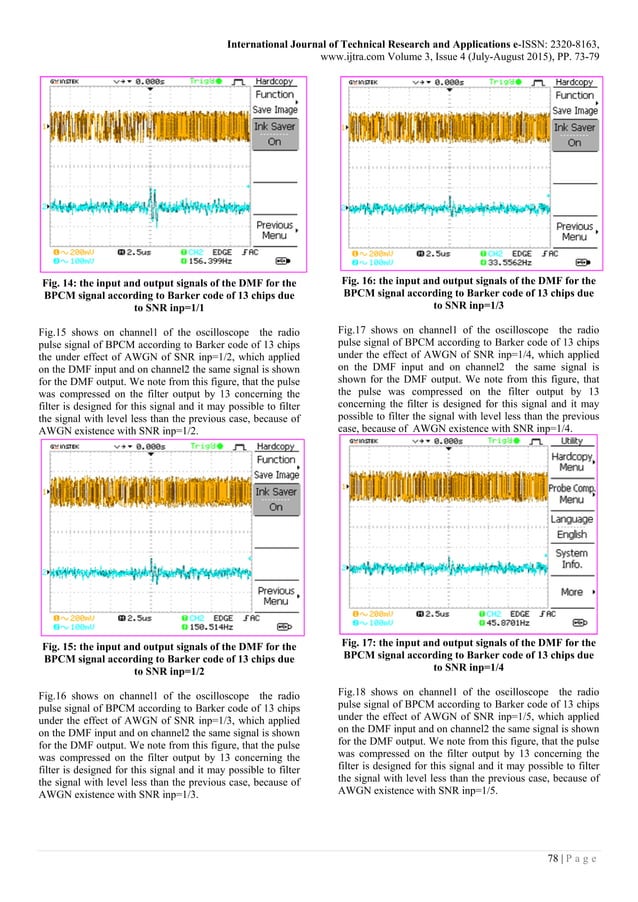 DIGITAL COMPRESSING OF A BPCM SIGNAL ACCORDING TO BARKER CODE USING FPGA | PDF | Digital Audio ...