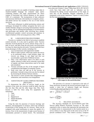 ERROR ESTIMATION IN DEVELOPING GIS MAPS USING DIFFERENT INPUT METHODS OF LAND SURVEYING | PDF ...