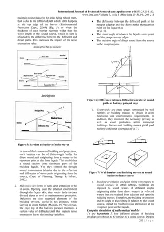 TRAFFIC NOISE ATTENUATION IN SELFPROTECTED BUILDING ENVELOPS | PDF