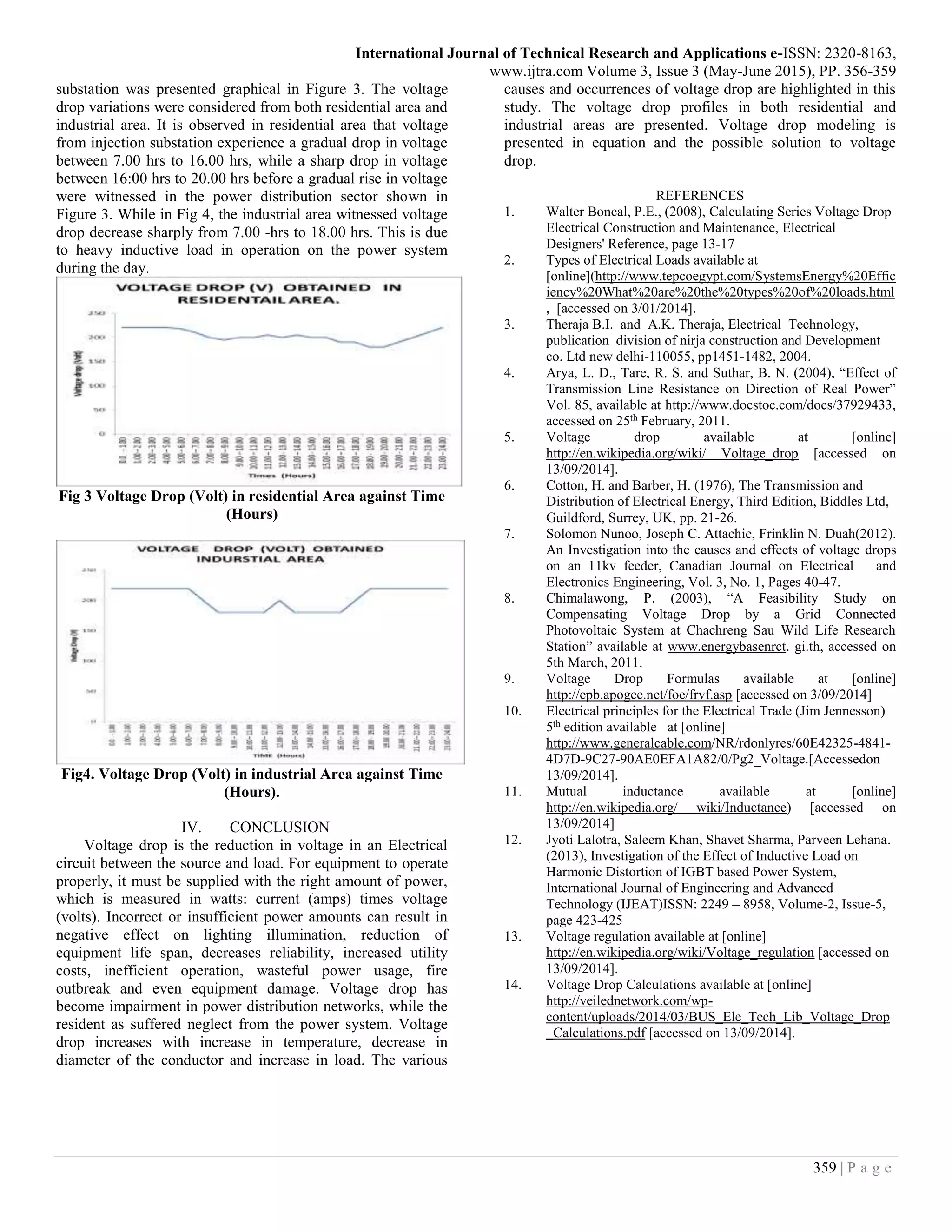 PARAMETRIC MODELING OF VOLTAGE DROP IN POWER DISTRIBUTION NETWORKS | PDF