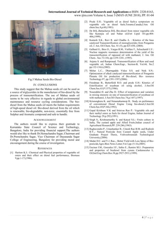 TRANSESTERIFICATION OF MAHUA (MADHUCA INDICA) SEEDS OIL | PDF | Chemistry | Science