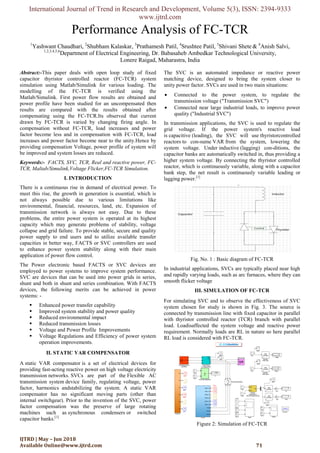 Performance Analysis of FC-TCR | PDF