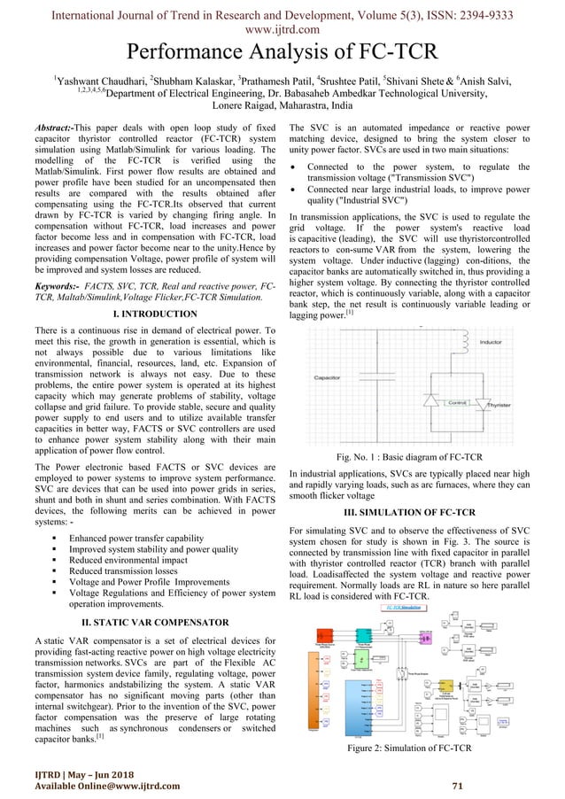 Performance Analysis of FC-TCR | PDF | Internet of Things | Internet