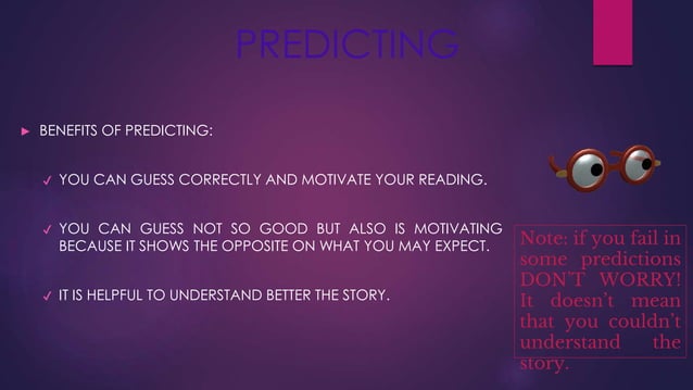 Reading comprehension techniques. | PPTX