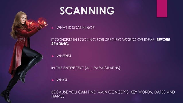 Reading comprehension techniques. | PPTX