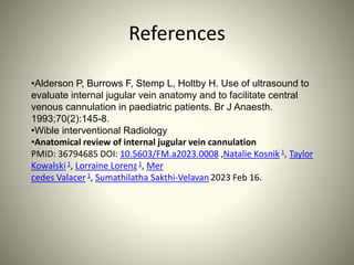 anatomical review of internal jugular vein cannulation.pptx