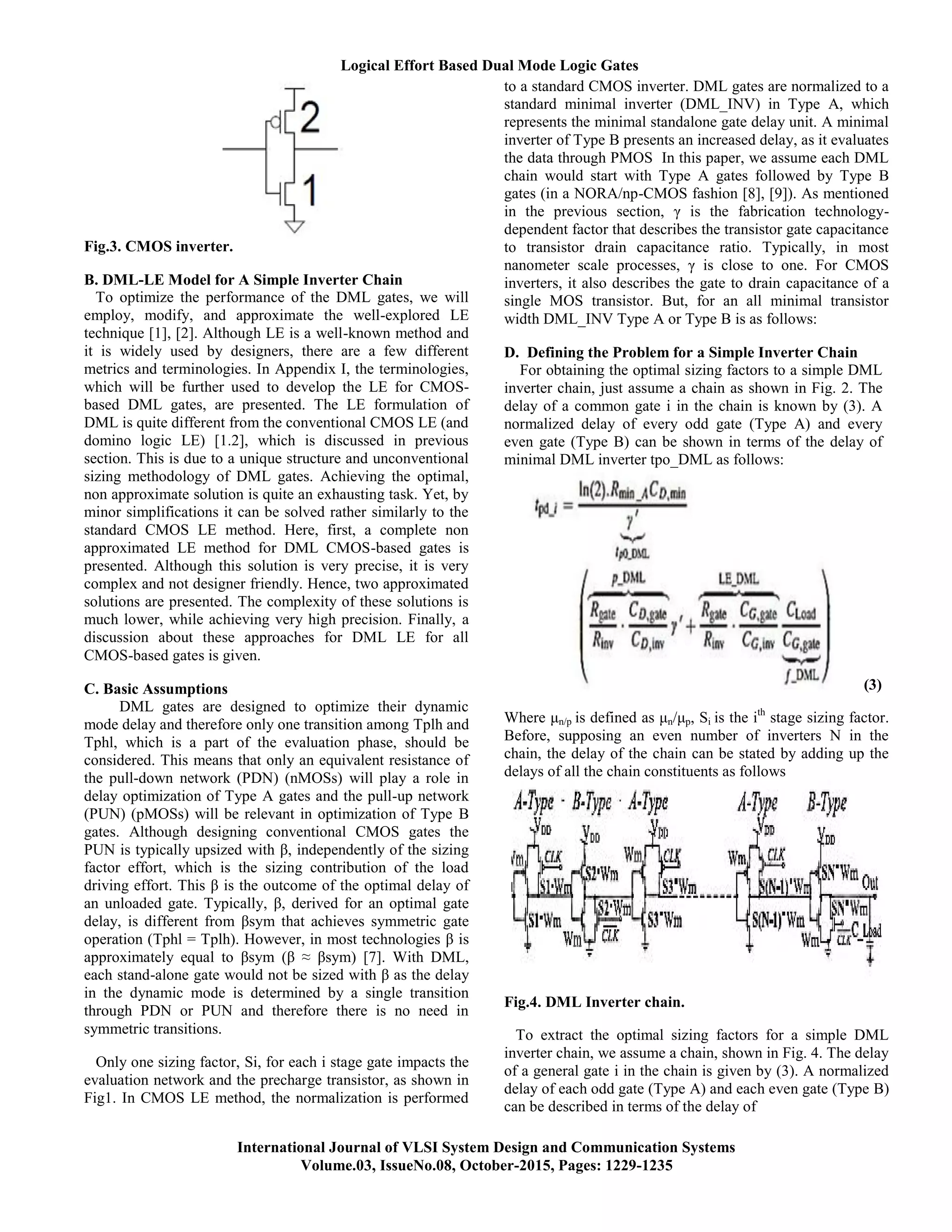 logical effort based dual mode logic gates by mallika | PDF
