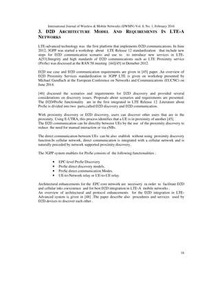 DEVICE-TO-DEVICE (D2D) COMMUNICATION UNDER LTE-ADVANCED NETWORKS | PDF