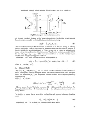 BER Performance of Antenna Array-Based Receiver using Multi-user Detection in a Multipath ...