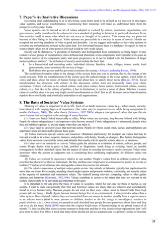 Re-Evaluating Value Systems for Kenyan Youths for Social Transformation ...