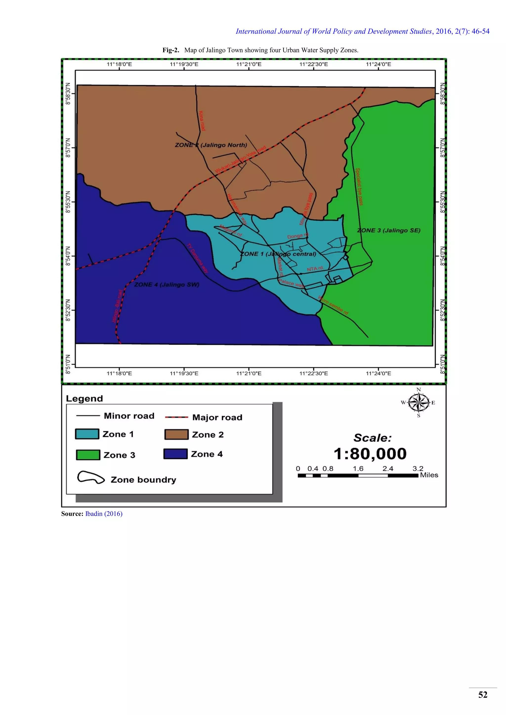 Prospect of Urban Water Supply in Jalingo Metropolis, Taraba State ...
