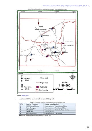 Prospect of Urban Water Supply in Jalingo Metropolis, Taraba State ...