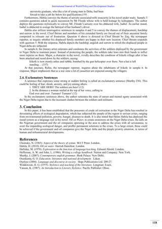 Niger Delta Crises and the Way Forward: A Study of the Mood System in ...