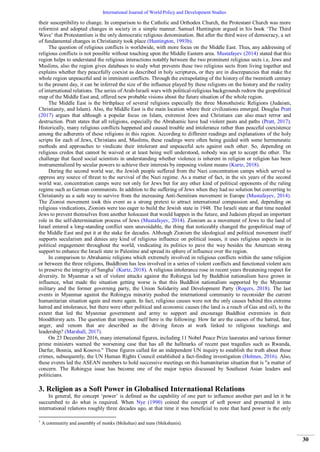 Geopolitics of Religion: How Does Religion Influence International ...