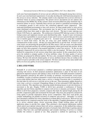 SERVICE SELECTION BASED ON DOMINANT ROLE OF THE CHOREOGRAPHY | PDF