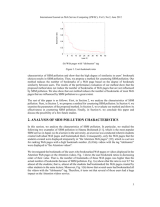 COMBATING SOCIAL BOOKMARKING POLLUTION | PDF