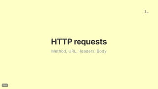 HTTP requests | PDF