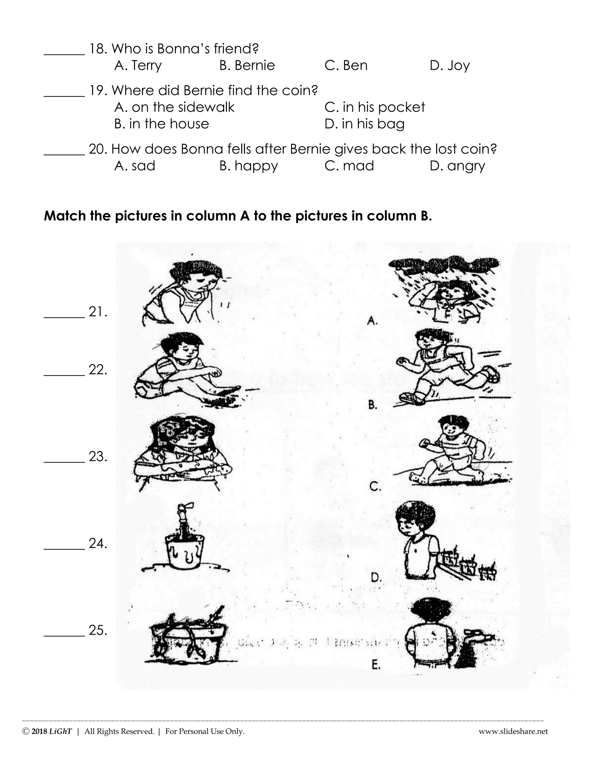K TO 12 GRADE 1 IKAAPAT MARKAHANG PAGSUSULIT | PDF
