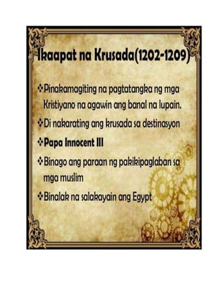 Ikaapat na-krusada | PDF