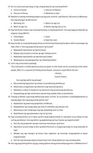 Ikalawang markahang-pagsusulit-sa-araling-panlipunan-8 | DOCX