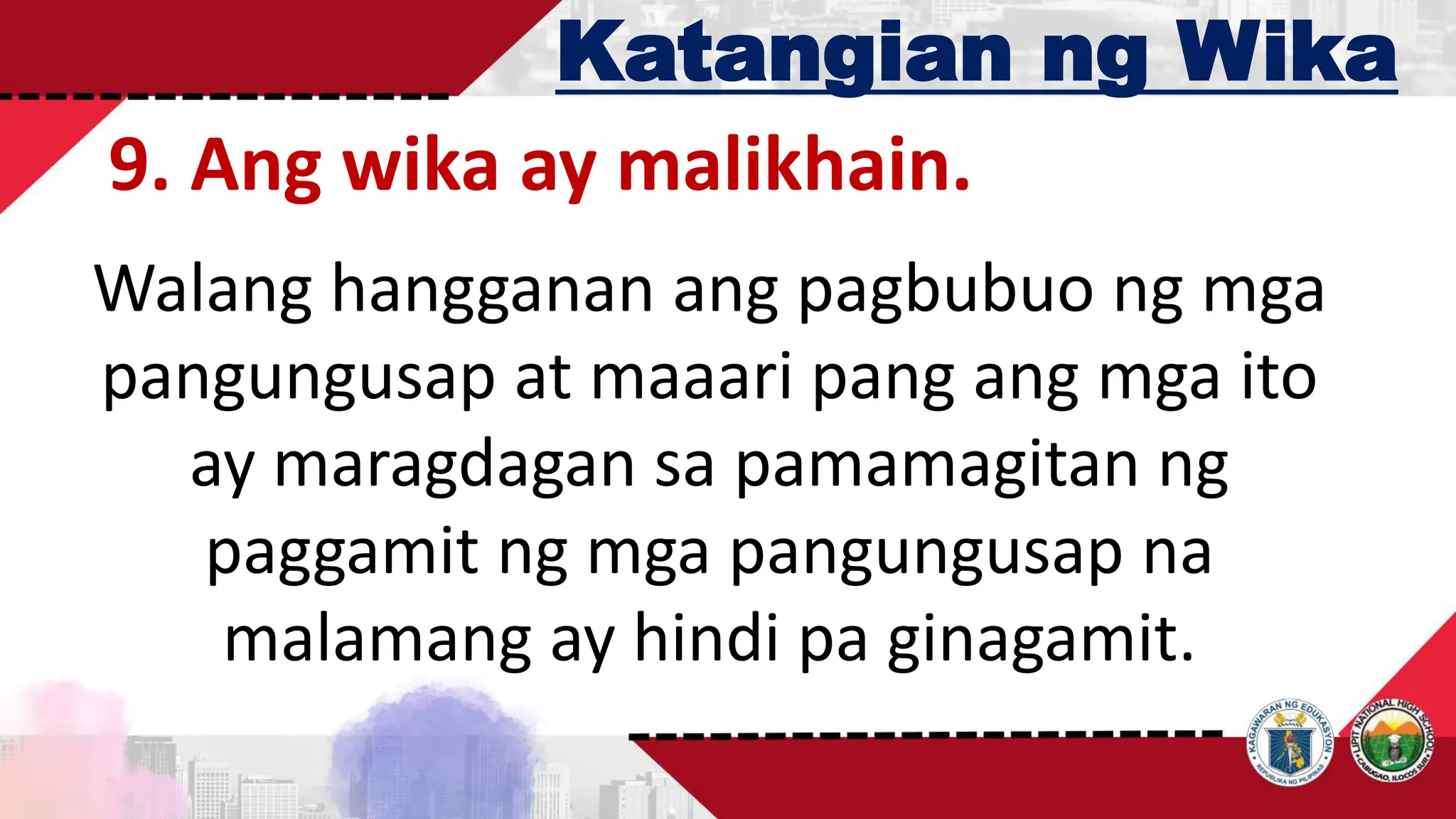 ikalawang araw komunikasyon(kahulugan ng wika at katangian).pptx