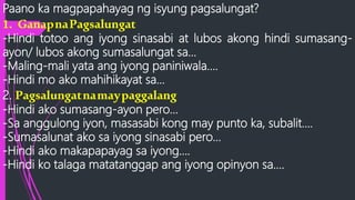 (Ikalawang bahagi)dulang pantanghalan | PPTX