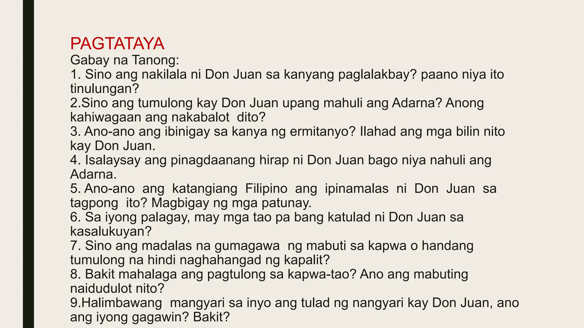 Ikalawang Bahagi ng Ibong Adarna Paglalakbay ni Don Juan | PPTX