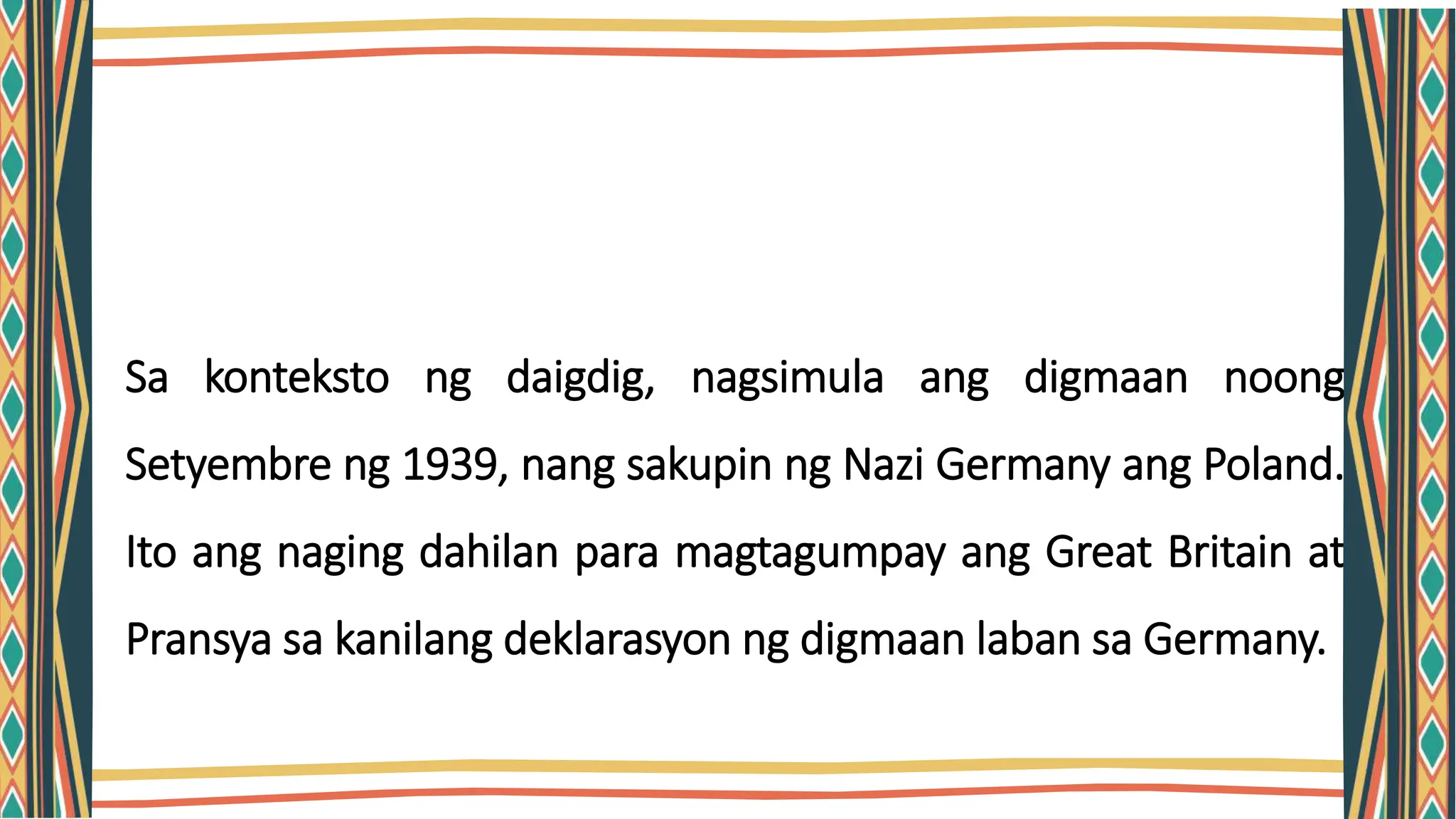 Ikalawang digmaan at Ang epekto nito- 3.pptx