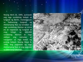 "Ikalawang digmaang pandaigdig" JOANNE KAYE MICLAT bsed(ss) 2-F | PPTX