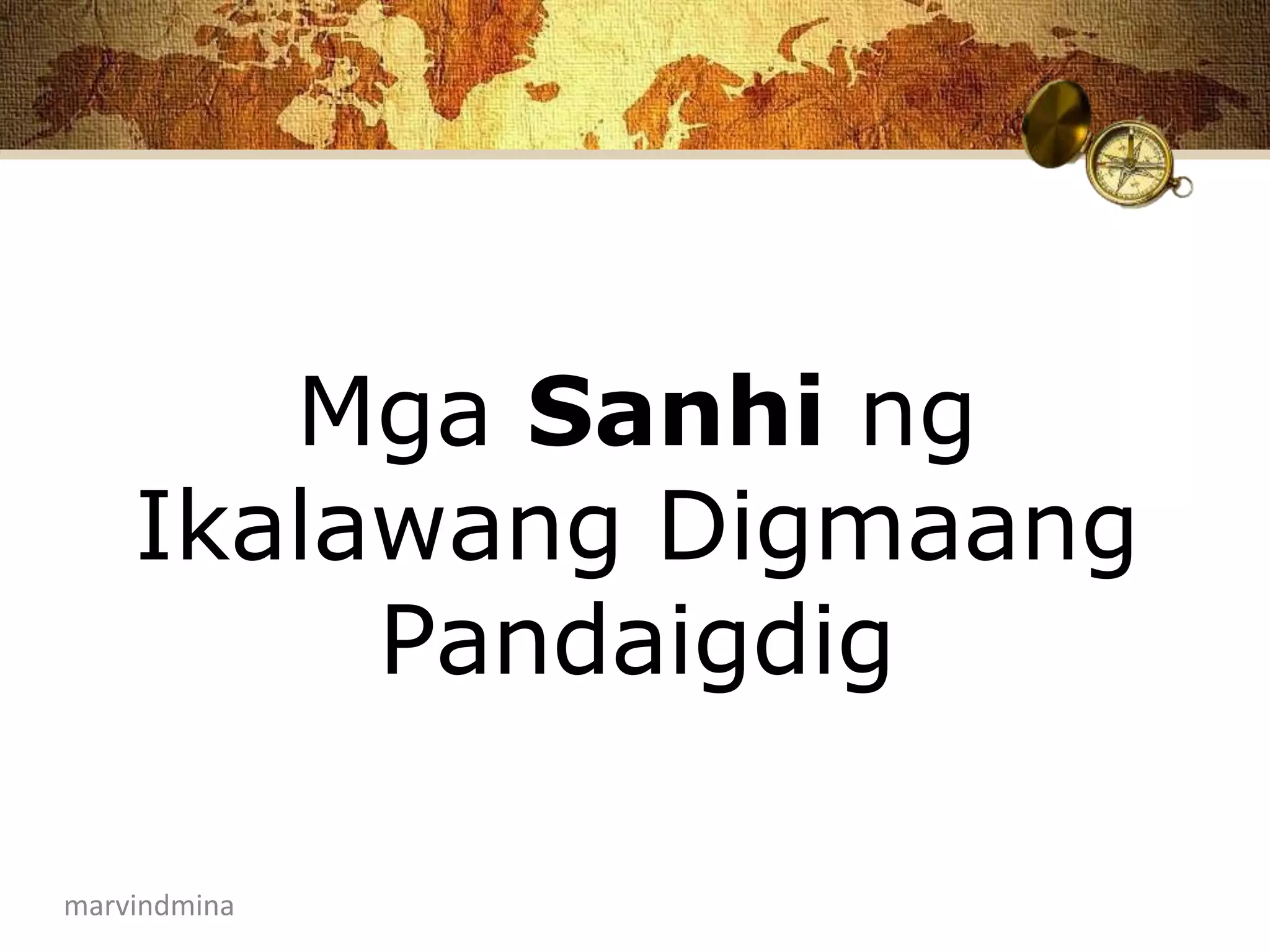 Ikalawang Digmaang Pandaigdig (PowerPoint) | PPTX