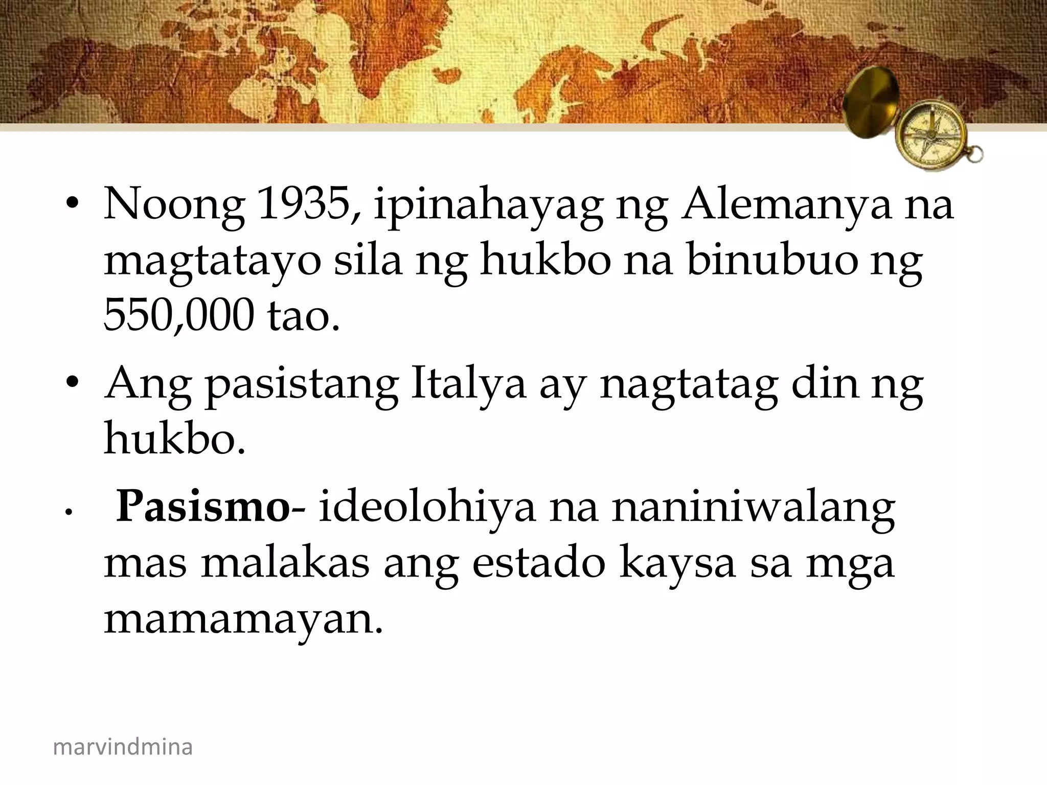 Ikalawang Digmaang Pandaigdig (PowerPoint) | PPTX