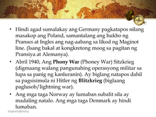 Ikalawang Digmaang Pandaigdig (PowerPoint) | PPTX