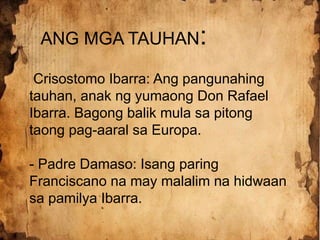 Noli Me Tangere Kabanata 17 "Si Basilyo' ppt | PPTX
