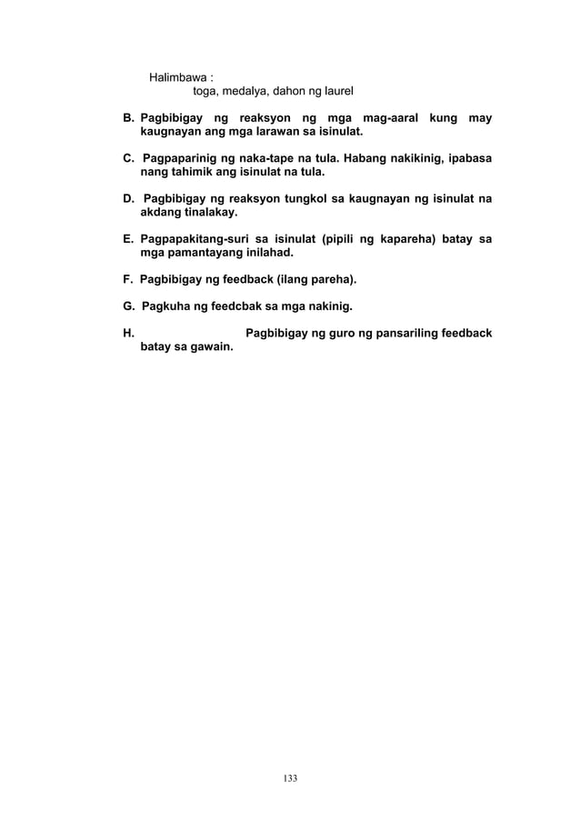 Ikalawang markahan unang linggo iii | PDF