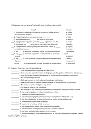 Ikalawang pagsusulit | DOC