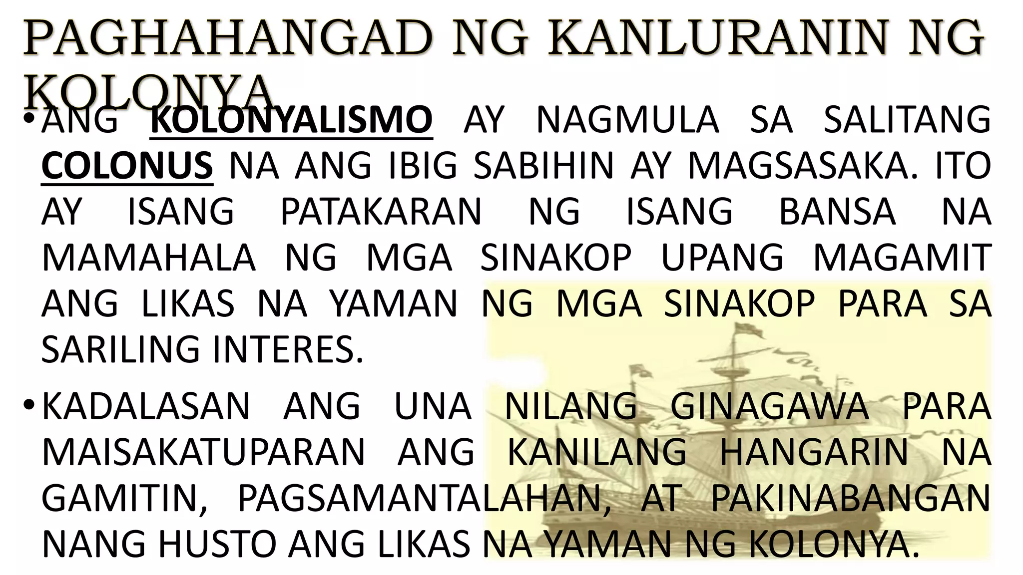 Ikalawang yugto ng imperyalismo | PPTX