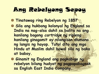 Ikalawang yugto ng imperyalismong kanluranin | PPT