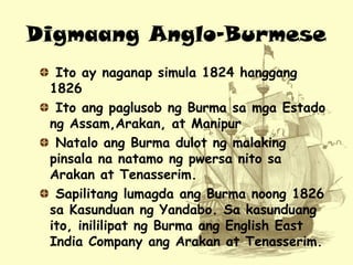 Ikalawang yugto ng imperyalismong kanluranin | PPT