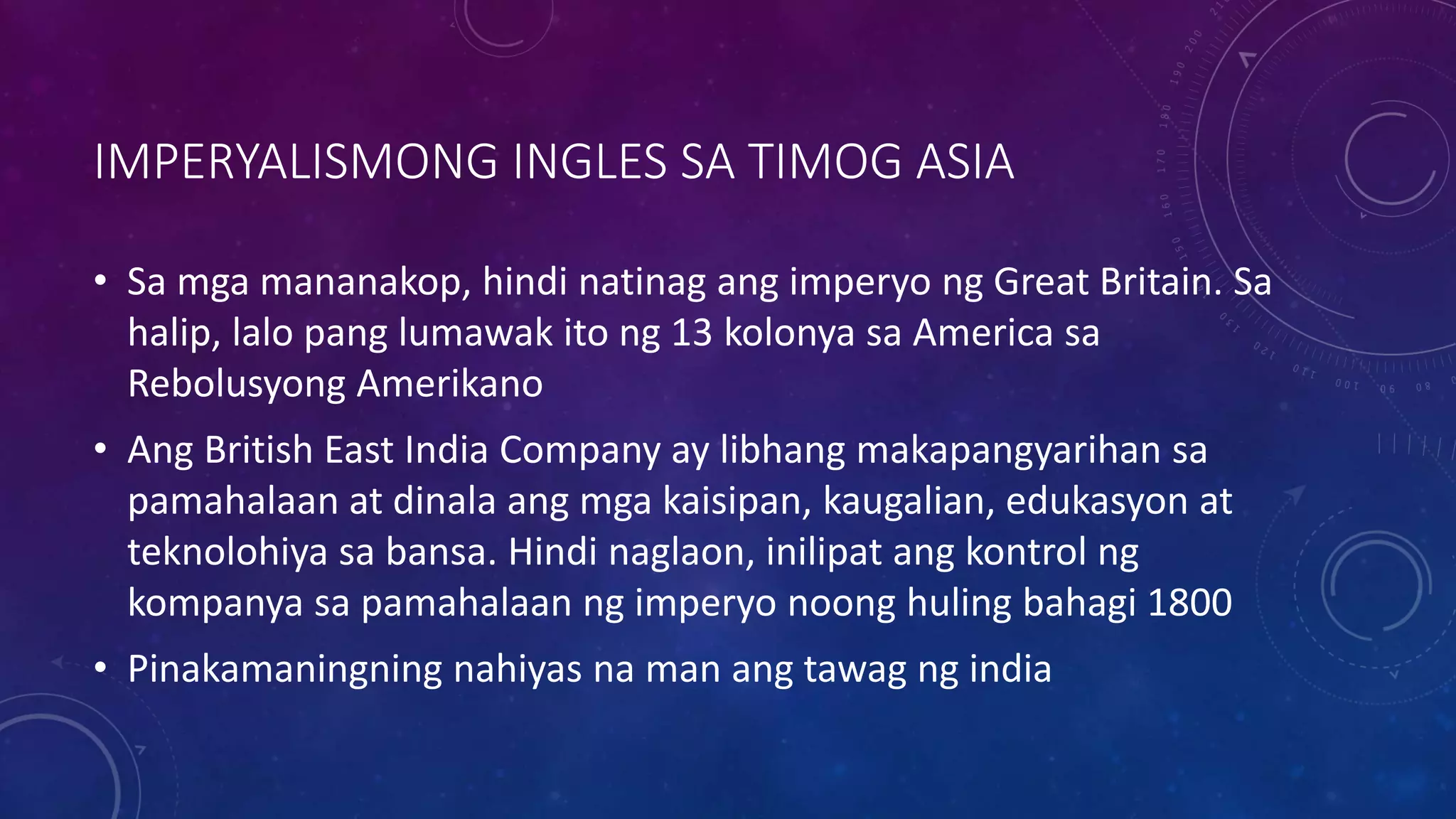 Ikalawang yugto ng imperyalismong kanluranin | PPTX