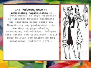 Ang Patalastas at ang Sikolohiyang Pilipino | PPTX