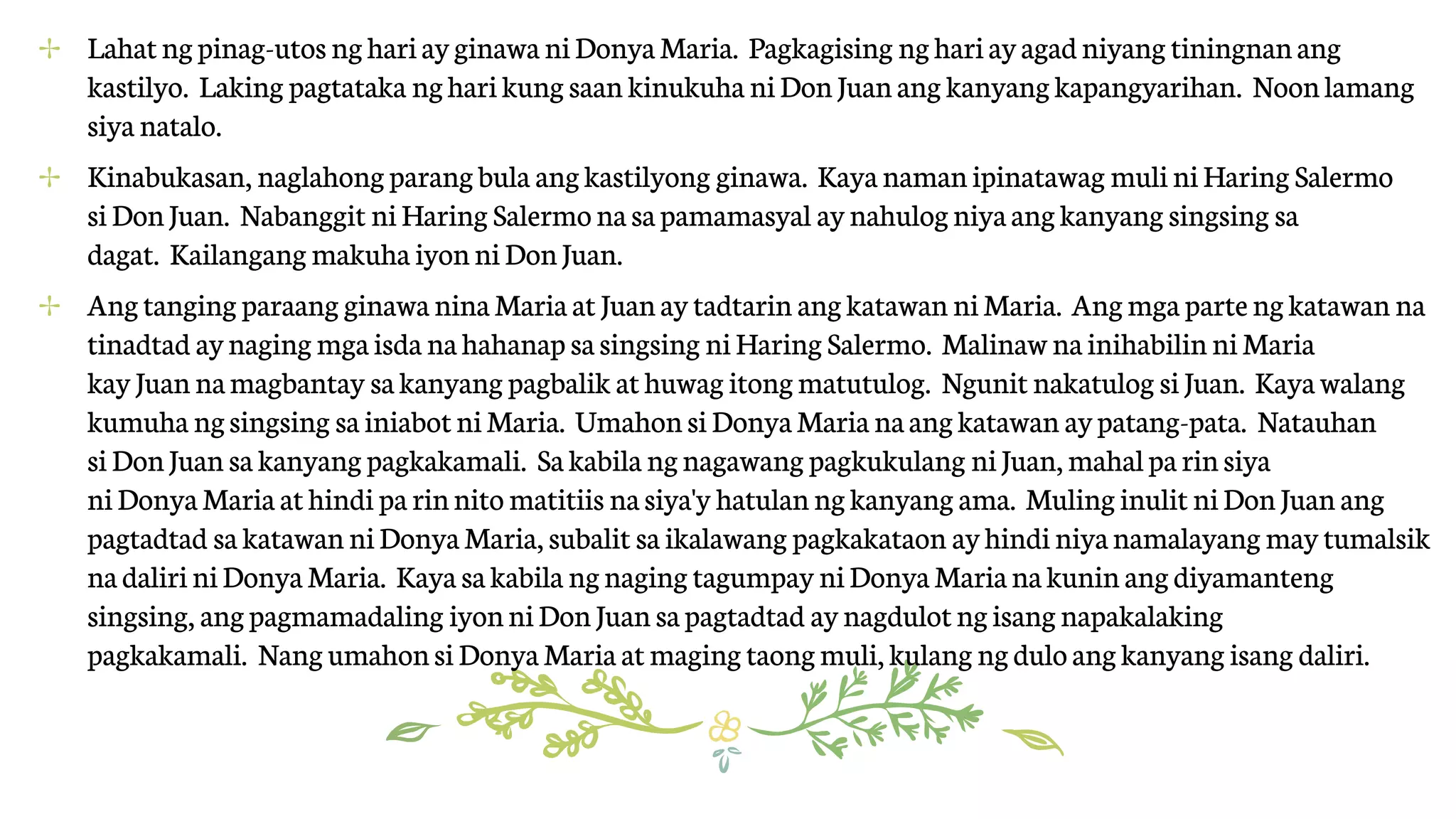 Ikalimang Bahagi -Mga Pagsubok na Hinarap ni Don Juan | PPTX