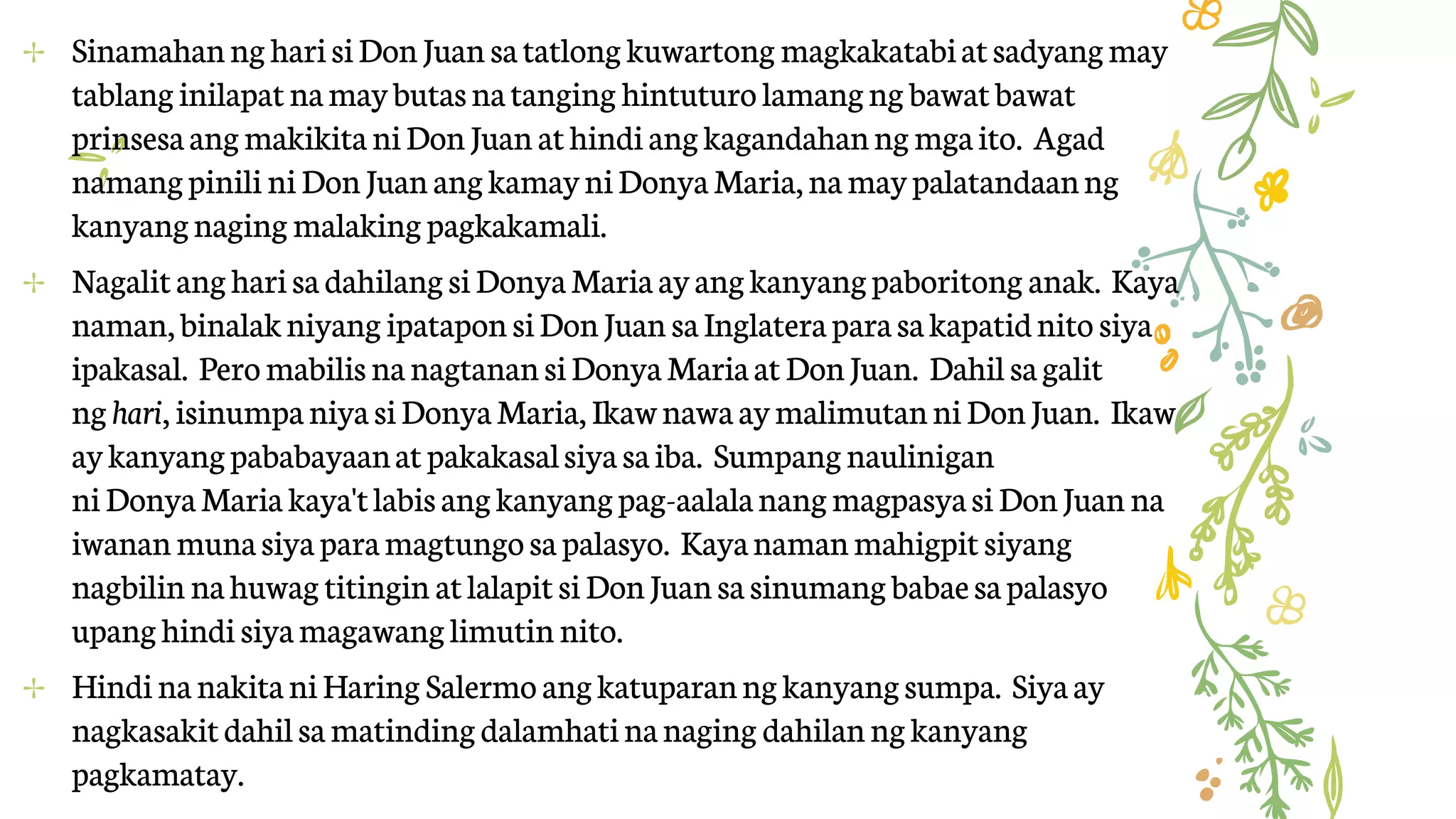 Ikalimang Bahagi -Mga Pagsubok na Hinarap ni Don Juan | PPTX