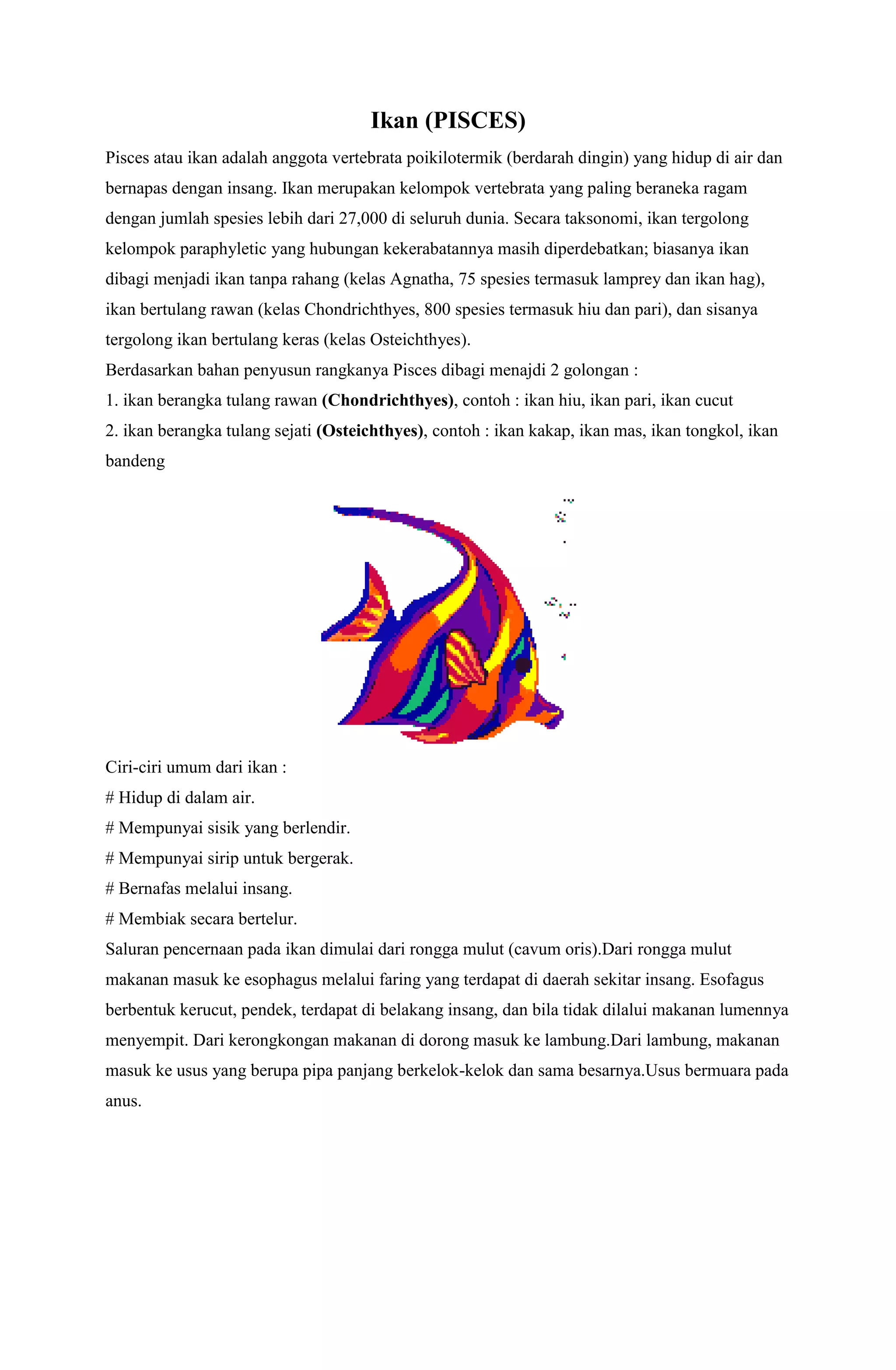 KLASIFIKASI HEWAN Ikan (PISCES), Burung (AVES), MAMALIA, AMPHIBIA ...