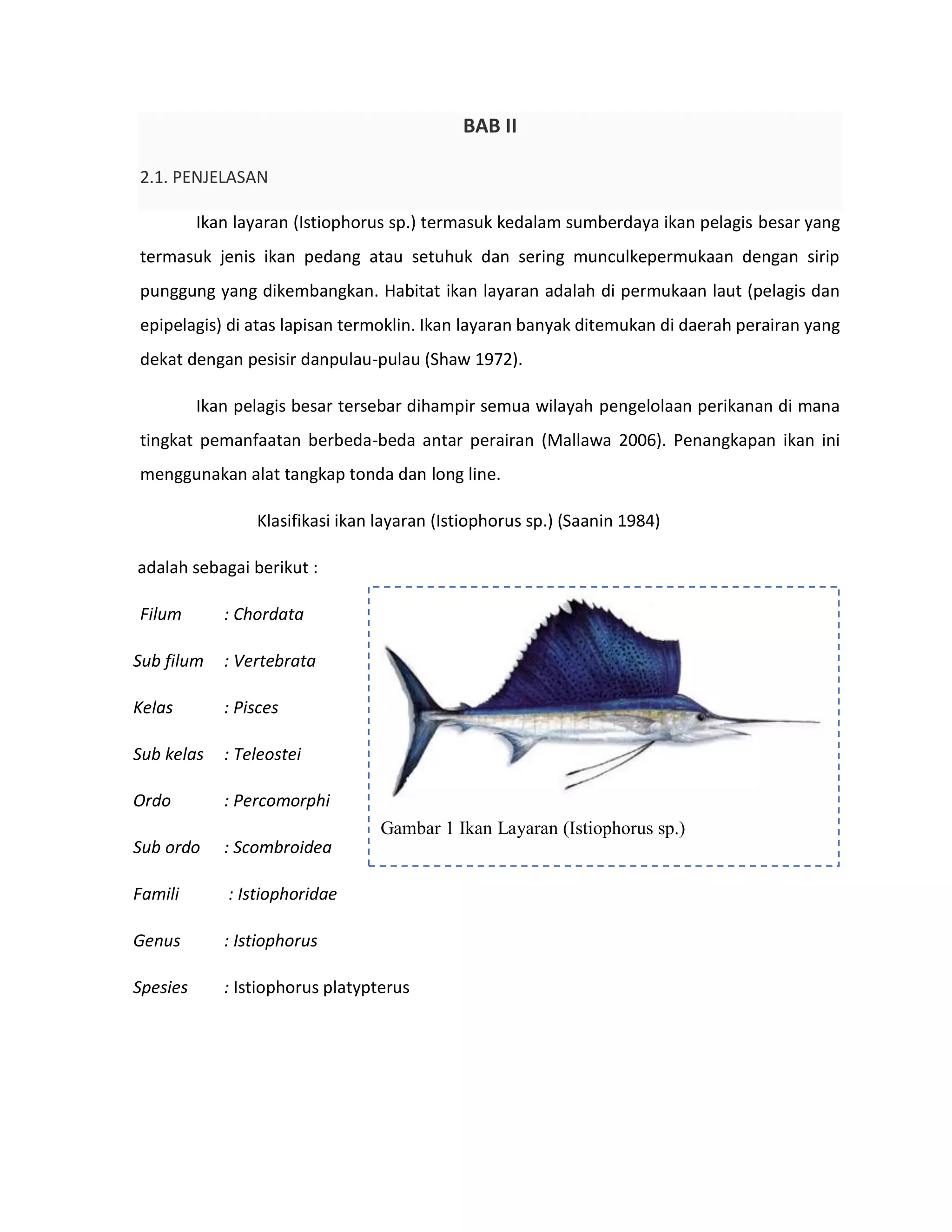 Ikan layaran | PDF