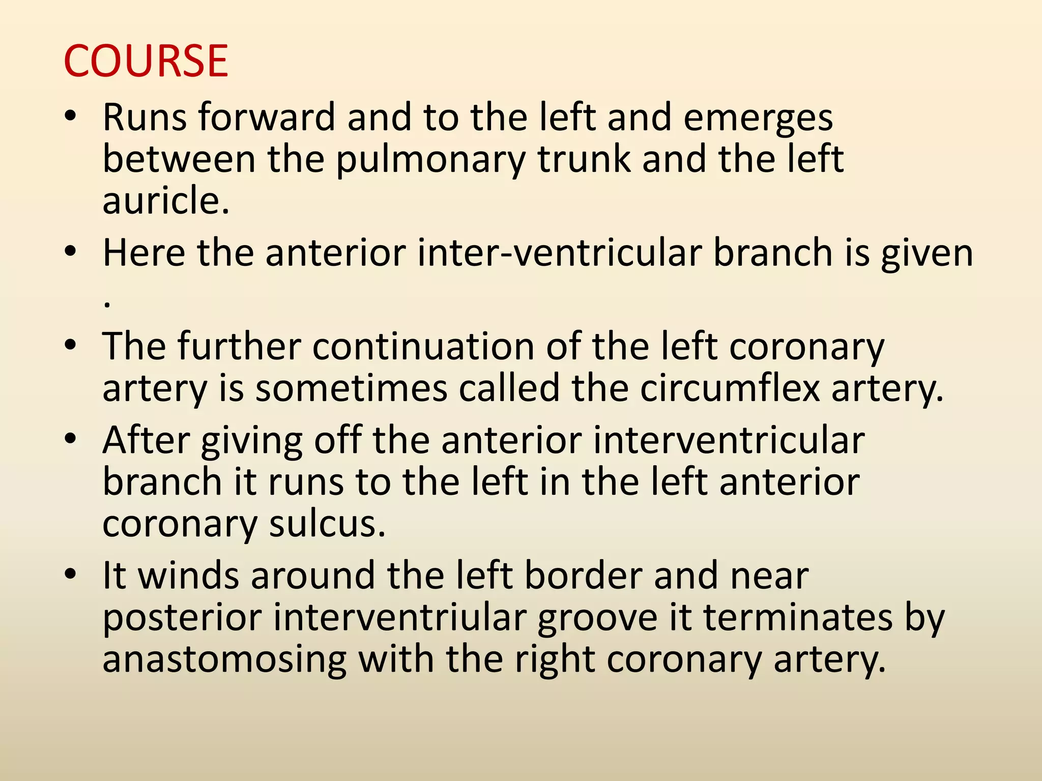 Regulation of Coronary Blood Flow | PPTX