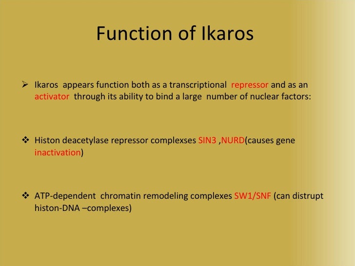 transcription factor Ikaros